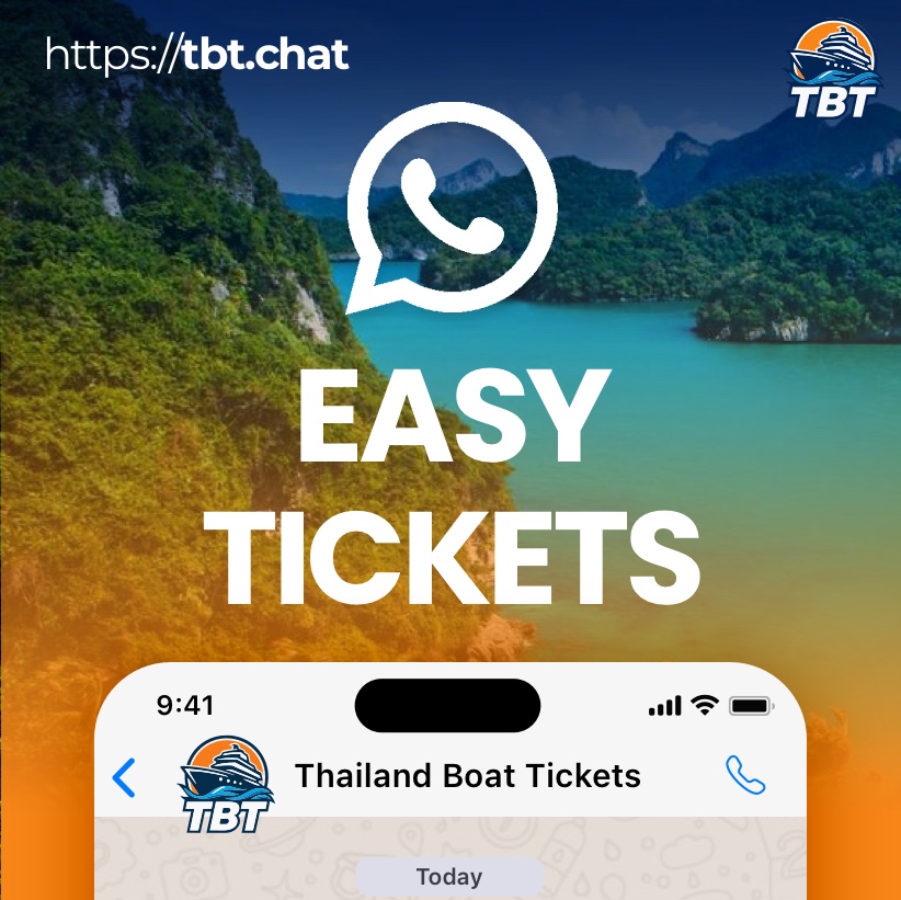 Koh Samui (Chaweng Walking Street) → Krabi (Bus Terminal) - Ferry Route ...